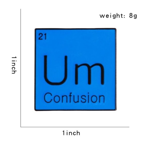 Jewelry | Periodic Table Elements Pins Set | Poshmark